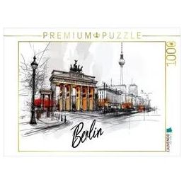 Calvendo Puzzle Berlin 1000 Teile Lege-Gr&ouml;&szlig;e 64x48cm Foto-Puzzle f&uuml;r gl&uuml;ckliche Stunden