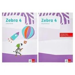 Zebra 4. Paket: Didaktischer Kommentar und Materialband zum Verbrauchsmaterial Klasse 4