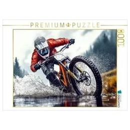 Calvendo Puzzle Mountainbike 1000 Teile Lege-Gr&ouml;&szlig;e 64x48cm Foto-Puzzle f&uuml;r gl&uuml;ckliche Stunden