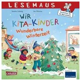 Carlsen Verlag LESEMAUS 185: Wir KiTa-Kinder &ndash; Wunderbare Winterzeit