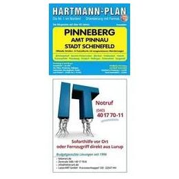 HARTMANN-PLAN Pinneberg, Amt Pinnau und Stadt Schenefeld