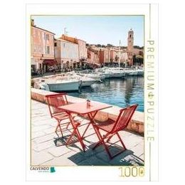 Calvendo Puzzle Fischerhafen von Saint-Tropez 1000 Teile Lege-Gr&ouml;&szlig;e 64x48cm Foto-Puzzle f&uuml;r gl&uuml;ckliche Stunden