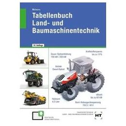 EBook inside: Buch und eBook Tabellenbuch Landtechnik