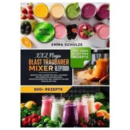 tredition XXL Ninja Blast tragbarer Mixer Rezeptbuch