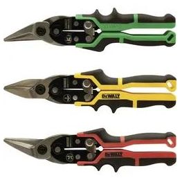 Dewalt Blechscheren ERGO 3er-Set gerade (gelb), links (rot), rechts (gr&uuml;n) DWHT14676-0