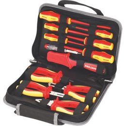 Werkzeugmappe Projahn VDE, f&uuml;r Elektriker, 12-tlg.