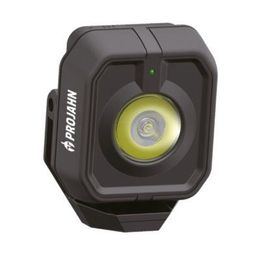 Projahn LED Akku Hand-Arbeitslampe PJ-HL1300, 1300 Lumen, 100 m Leuchtweite, IP54, magnetischer Fu&szlig;, 4 Leuchtmodi, USB-C