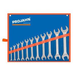Projahn Doppelmaulschl&uuml;sselset, 11-teilig, SW 6-32 mm, CV-Stahl, Sechskant