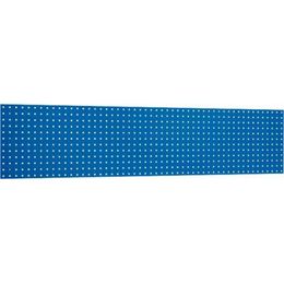 Lochplatte, zur Montage, 1981 x 457 mm, enzianblau RAL 5010