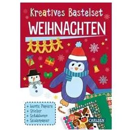 Carlsen Verlag Bastelset f&uuml;r Kinder: Kreatives Bastelset: Weihnachten 2025