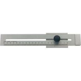 Streichma&szlig; mattverchromt 250 mm