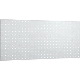 Lochplatte, zur Montage, 991 x 457 mm, lichtgrau RAL 7035