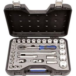 Projahn Industrie-Steckschl&uuml;sselkoffer, 1/2" Gr&ouml;&szlig;e, 30-tlg.