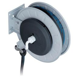 Schlauchaufroller CEMO, Stahlblech, lackiert, f&uuml;r AdBlue&reg; und Wasser, offen, max. 10 bar, Schlauchl&auml;nge 8m, &Oslash; 19 mm