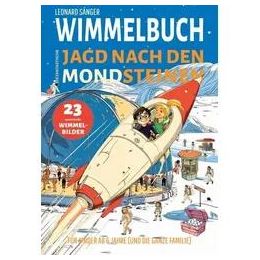 Wimmelbuch: Die fantastische Jagd nach den Mondsteinen - 23 spannende Wimmelbilder f&uuml;r Kinder ab 6 Jahre (und die ganze Familie)
