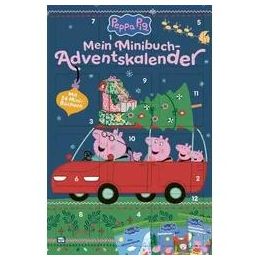 Nelson Mini-B&uuml;cher: Peppa Minibuch-Adventskalender