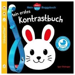 Carlsen Verlag Baby Pixi (unkaputtbar) 181: Mein Baby-Pixi-Buggybuch: Mein erstes Kontrastbuch ab 3 Monaten