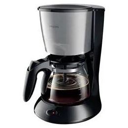 Philips Home Daily Collection HD7462/20 Kaffeemaschine Schwarz, Metall Fassungsverm&ouml;gen Tassen=15 Glaskanne