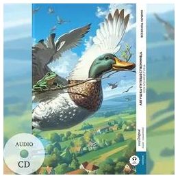 Lyaguschka-Puteschestwennitsa / Der Reisefrosch (Buch + Audio-CD) - Frank-Lesemethode - Kommentierte zweisprachige Ausgabe Russisch-Deutsch