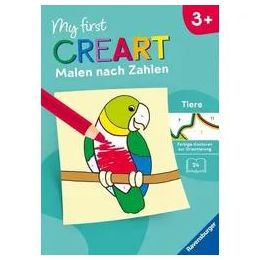 Ravensburger My first CreArt Malen nach Zahlen ab 3 - Tiere