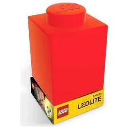 Lego Legostein Nachtlicht aus Silikon - rot