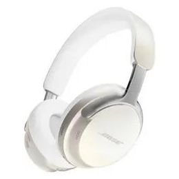 Bose QuietComfort Ultra Over Ear Kopfh&ouml;rer Kabellos, kabelgebunden, Bluetooth&reg; Stereo Beige, Wei&szlig; Noise Cancelling, Mikrofon-Rauschunterdr&uuml;ckung