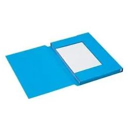 Djois Secolor Aktenmappe 3 Laschen 3182502 Kanzleipapier Blau Karton