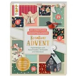 Frechverlag Der verbastelbare Adventskalender: Kreativer Advent. Papierdesigns zum Ausschneiden, Verbasteln und Dekorieren.