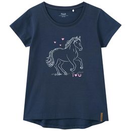 Yigga M&auml;dchen T-Shirt mit Pferd-Motiv