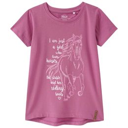 Yigga M&auml;dchen T-Shirt mit Pferd-Motiv