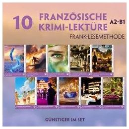 10 Franz&ouml;sische Krimi-Lekt&uuml;re A2-B1 (10 B&uuml;cher + Audio-Online)