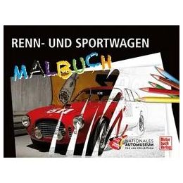Renn- und Sportwagen Malbuch