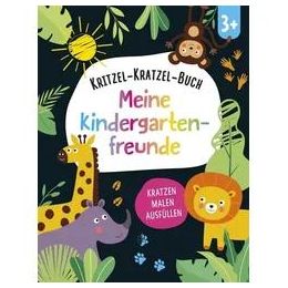 Kritzel-Kratzel-Buch Meine Kindergarten-Freunde