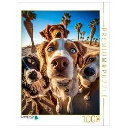 Calvendo Puzzle Hunde 1000 Teile Lege-Gr&ouml;&szlig;e 64x48cm Foto-Puzzle f&uuml;r gl&uuml;ckliche Stunden