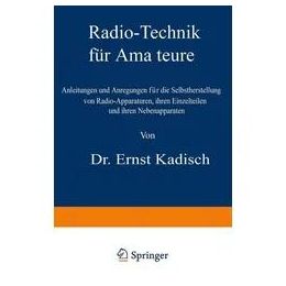Springer Radio-Technik f&uuml;r Amateure