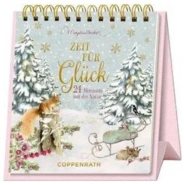 Coppenrath Verlag Tisch-Adventskalender &ndash; Zeit f&uuml;r Gl&uuml;ck