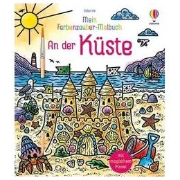 USBORNE Mein Farbenzauber-Malbuch: An der K&uuml;ste