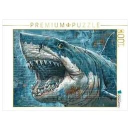 Calvendo Puzzle Megalodon 1000 Teile Lege-Gr&ouml;&szlig;e 64x48cm Foto-Puzzle f&uuml;r gl&uuml;ckliche Stunden