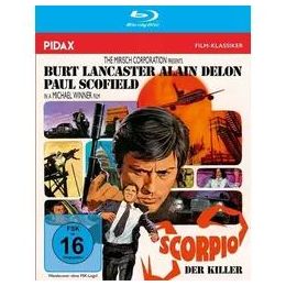 Scorpio, der Killer / Rasanter Actionthriller mit den Top-Stars Burt Lancaster und Alain Delon (Pidax Film-Klassiker)