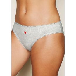 Lascana Jazz-Pants Slips 'Geschenk Box' mehrfarbig Gr. 48/50 f&uuml;r Damen. Mit Print, Spitze. K&ouml;rpernah. Nachhaltig.