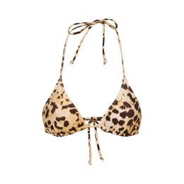 LSCN BY LASCANA Triangel-Bikini-Top 'Jojo' leopard Gr. 44 Cup C/D