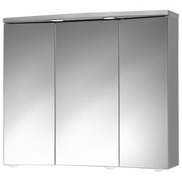 Jokey Spiegelschrank &raquo;Trava LED&laquo; 75 cm Breite grau MDF