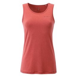 DEPROC Active Damen DEPROC Active Funktionsshirt &raquo;LAKE LOUISE TOP WOMEN&laquo; Funktionsshirt mit V-Ausschnitt rot 44L