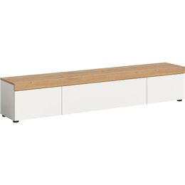 Home Affaire Lowboard &raquo;Svala, Breite 180 cm, 3 Klappen, 3 F&auml;cher&laquo; 1 Stk. tlg. 3 Klappen, Lowboard, TV-M&ouml;bel, Wohnschrank wei&szlig; FSC -zertifizierter 