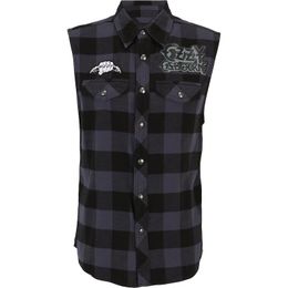 Brandit Herren Steppweste &raquo; Ozzy Checkshirt Sleeveless&laquo; 1 Stk. XL