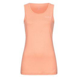 DEPROC Active Damen DEPROC Active Funktionsshirt &raquo;LAKE LOUISE TOP WOMEN&laquo; Funktionsshirt mit V-Ausschnitt orange 46 (L)