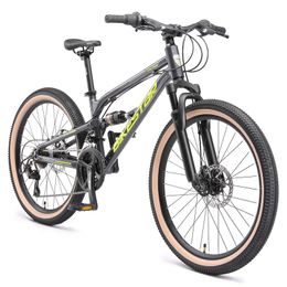 Bikestar Jugendfahrrad 21 Gang Shimano RD-TY21 Schaltwerk Kettenschaltung schwarz Jugendfahrrad