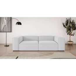 OTTO home Big-Sofa &raquo;XL HAILY Modularsofa extra tief, Sitztiefe 100 cm&laquo; als Modul oder separat verwendbar, f&uuml;r individuelle Zusammenstellung grau 100% 