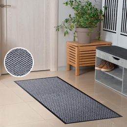OTTO home Fu&szlig;matte &raquo;Tarron, Schmutzfangmatte Indoor, f&uuml;r Hausflur und Eingangsbereiche&laquo; rechteckig 5 mm H&ouml;he Eingangsmatte, rutschfeste Unterseite, 