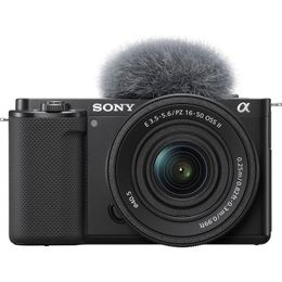 Sony Systemkamera &raquo;ZV-E10K&laquo; SELP16502, 24,2, Bluetooth WLAN Das 16&ndash;50 mm OSS II Powerzoom liefert flexible Basis f&uuml;r Fotos & Videos. Bildstabilisierung, 